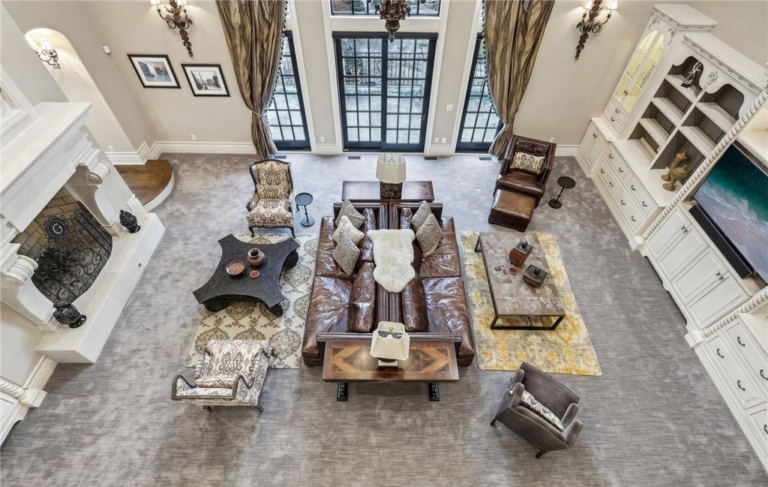 Stunning French-Inspired Chateau by Tom Boggs, Built in 2007, Listed ...