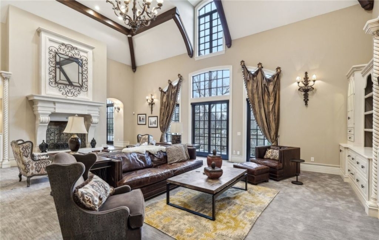 Stunning French-Inspired Chateau by Tom Boggs, Built in 2007, Listed ...