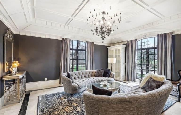 Stunning French-Inspired Chateau by Tom Boggs, Built in 2007, Listed ...