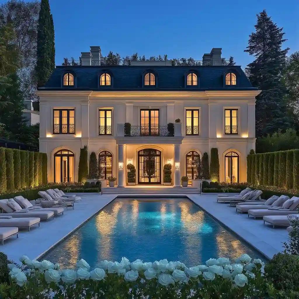 Neoclassical Mansion – A Timeless Architectural Masterpiece