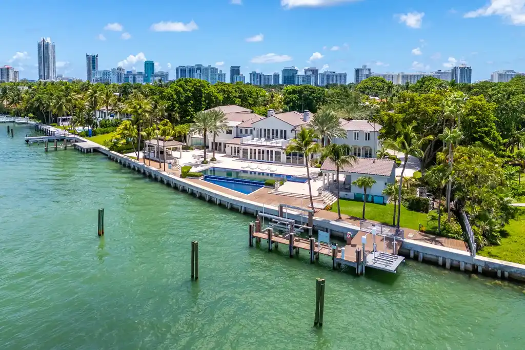 5940 N Bay Rd – Miami Beach Home for Sale at $169M, A Landmark ...