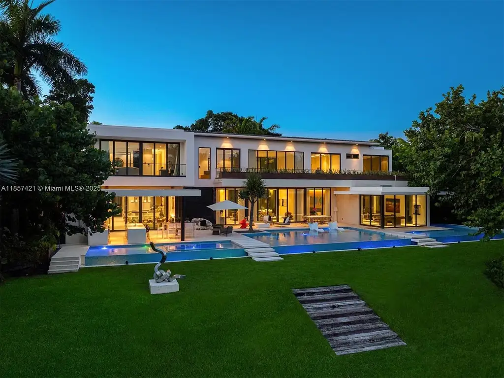 540 Leucadendra Dr Coral Gables – $39.5M Waterfront Luxury Estate with ...