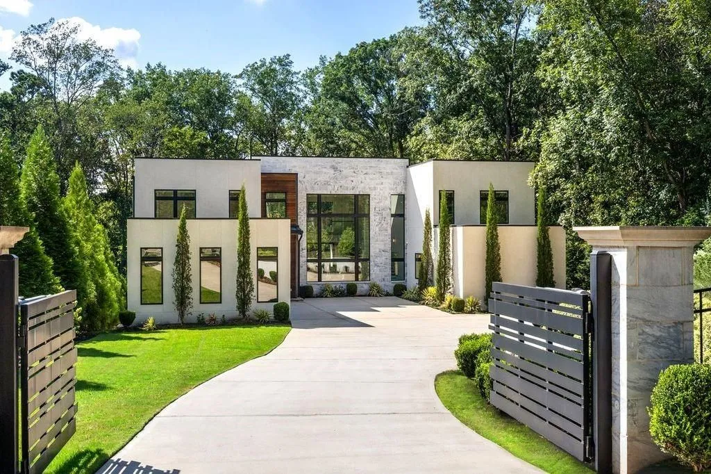 1105 Moores Mill Rd NW: An Extraordinary Modern Estate by Bella Fine Homes