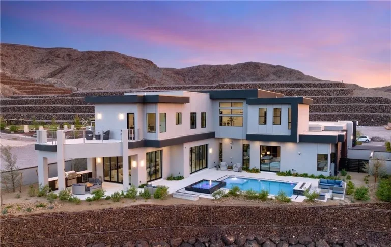 This $8,499,990 mountainside home in Nevada is epitome of luxury living