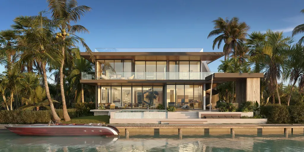 West Broadview by SDH Studio, A Tropical Modern Home Framed by Water ...